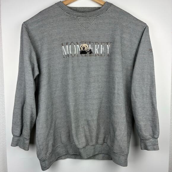 American Vintage | Shirts | Luna Pier Otter Embroidered Vintage ...